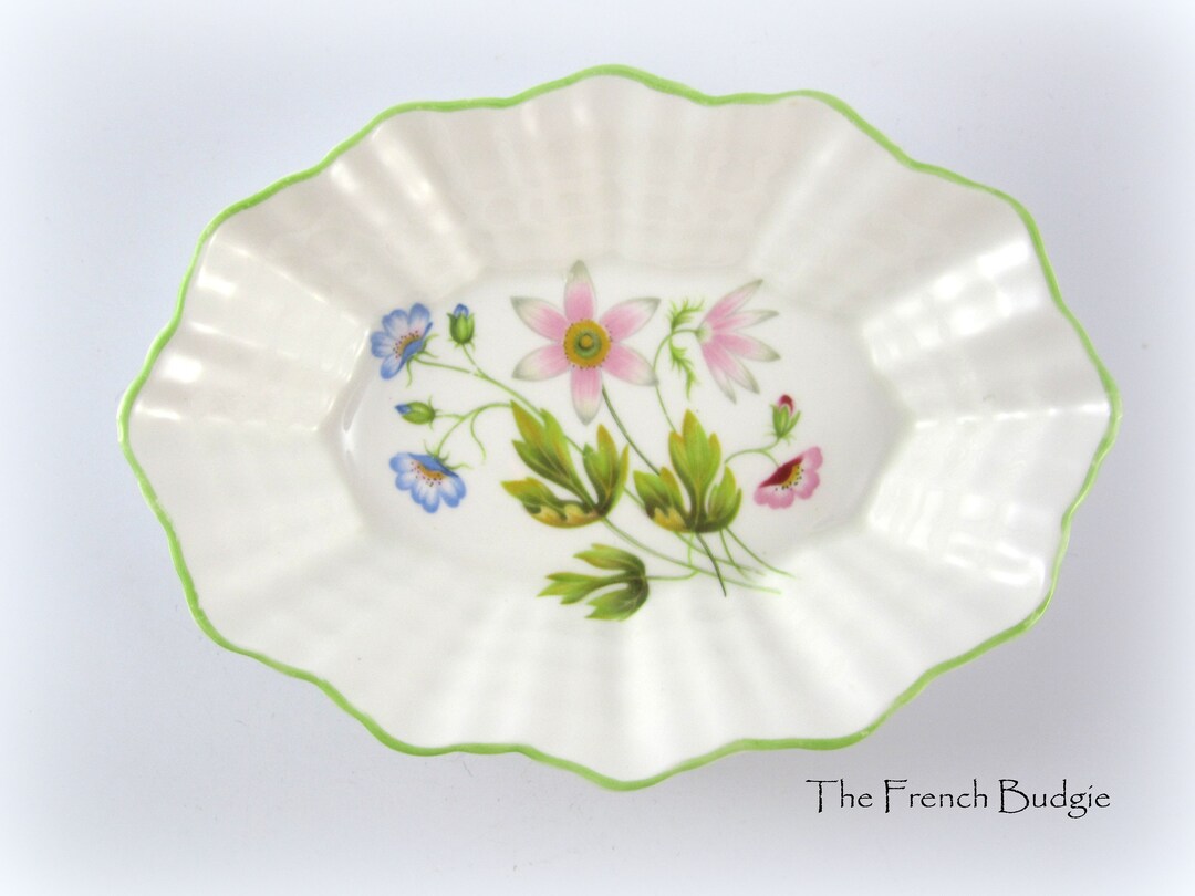 Shelley "wild ANEMONE " Candy Dish-trinket Dish Made in ENGLAND - Etsy