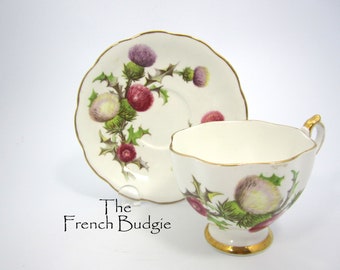 Thistle Tea Cup - Etsy
