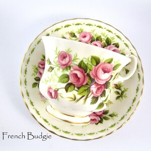 Royal Albert June Flower of the Month Tea Cup and Saucer Set Made in ...