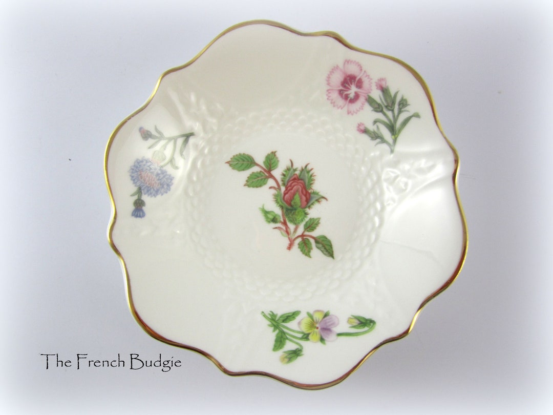 Aynsley "wild Tudor" Candy Dish/ Trinket Bowl Made in ENGLAND - Etsy