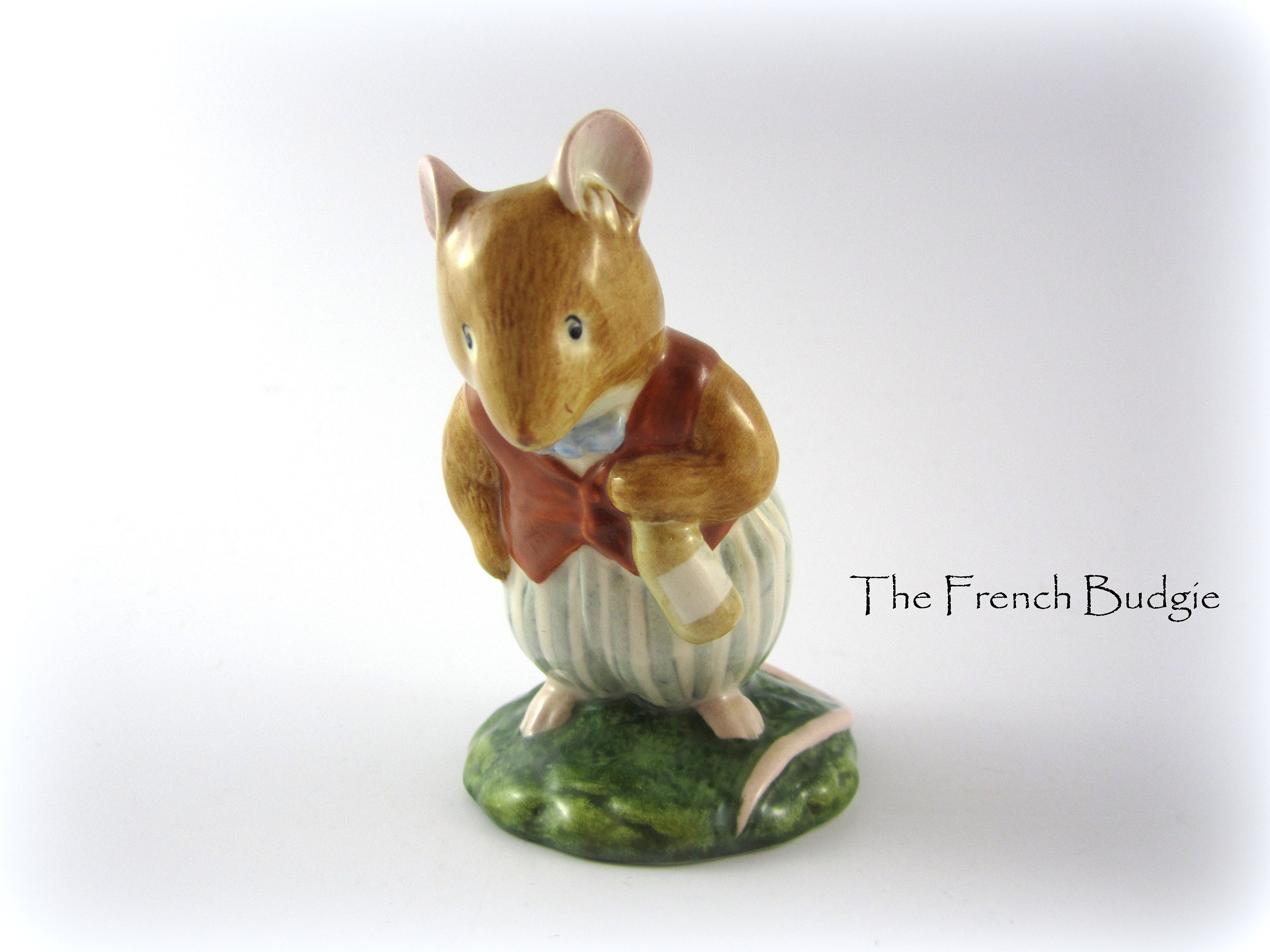 Royal Doulton "basil" Mouse Vintage Figurine From the Brambly Hedge ...