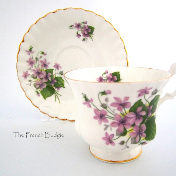 Violet Tea Cup - Etsy