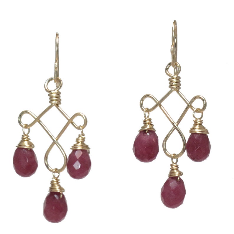 Hammered Curled Wire With Your Choice of Stones Gypsy 42 - Etsy