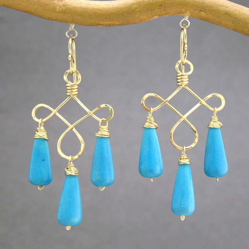 Hammered Curled Wire With Your Choice of Stones Gypsy 42 - Etsy