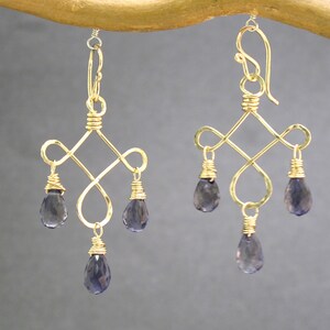 Hammered Curled Wire With Your Choice of Stones Gypsy 42 - Etsy