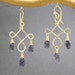 Hammered Curled Wire With Your Choice of Stones Gypsy 42 - Etsy