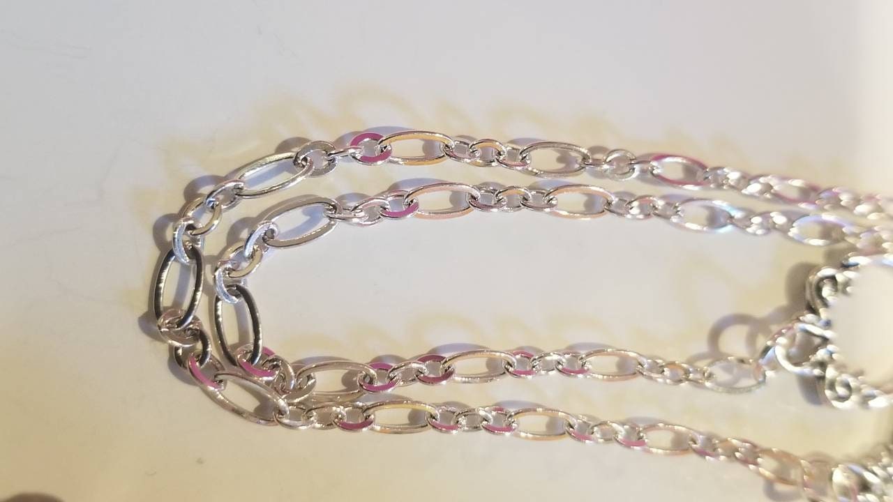 Crystal Quartz Chucky Chain Charm Necklace. - Etsy UK