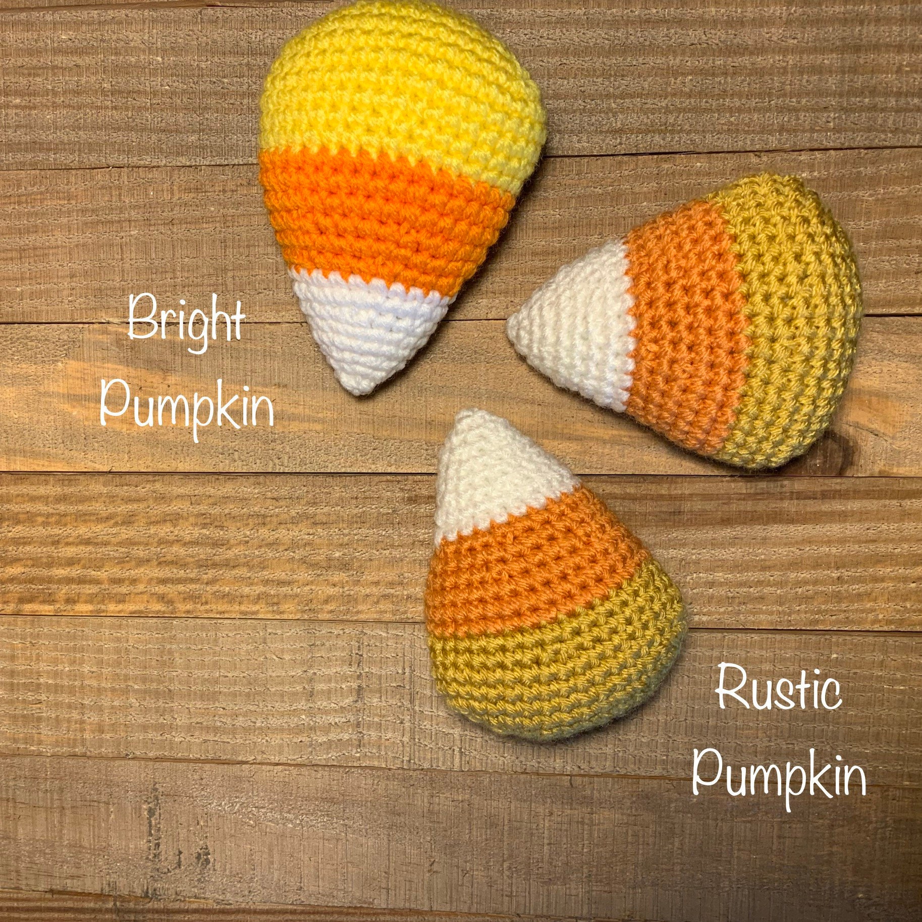 Candy Corn Decor, Stuffed Candy Corn, Crochet Candy Corn, Amigurumi ...