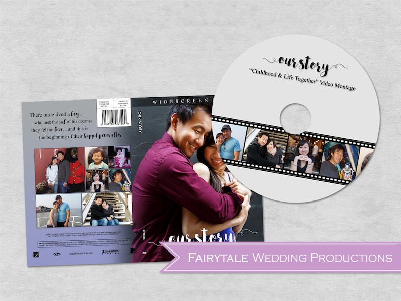 Personalized Wedding DVD Reception Slideshow - Photo & Video Montage ...