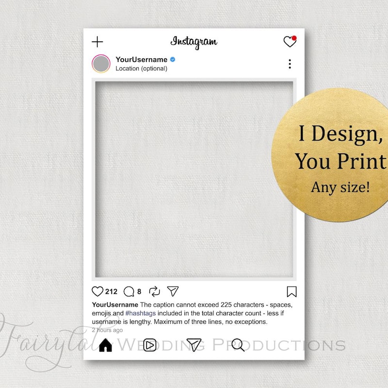 Personalized Selfie Frame - Etsy