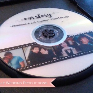 Personalized Wedding DVD Reception Slideshow - Photo & Video Montage ...
