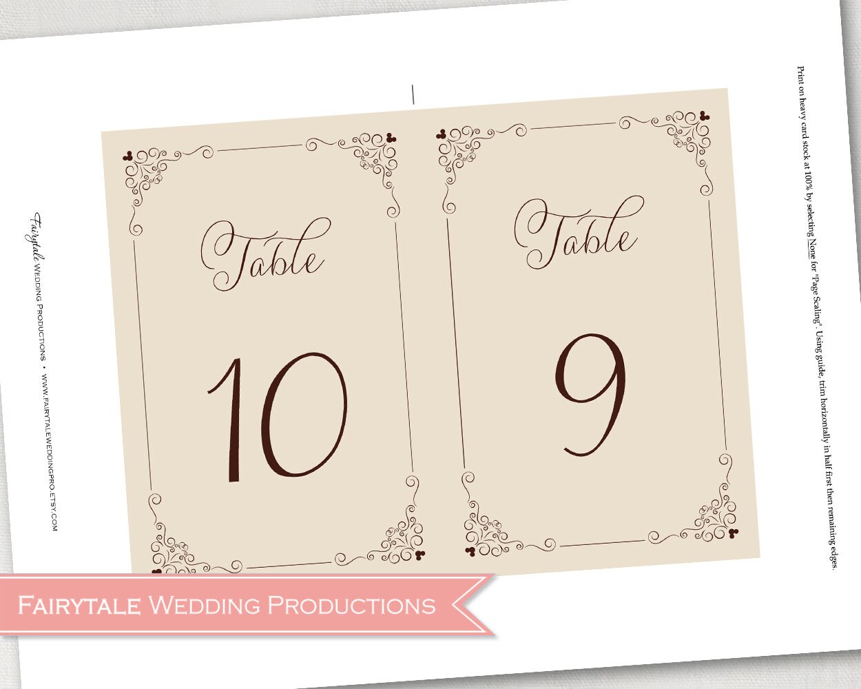 Beautiful Elegant Vintage Hidden Mickey Mouse Wedding Table Numbers 1 ...