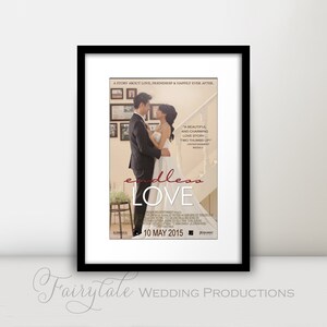 Personalized Movie-themed Wedding Poster Welcome Sign Wedding Signage ...