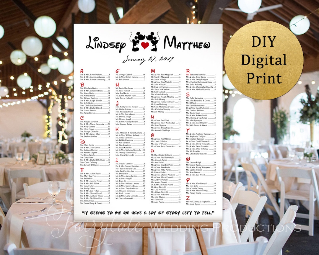 Custom Disney Fairytale Wedding Kissing Mickey & Minnie Mouse Reception ...