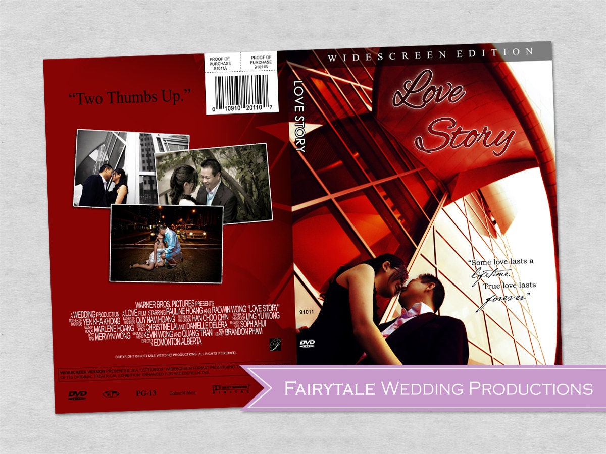 Personalized Wedding DVD Reception Slideshow Photo & Video - Etsy Canada