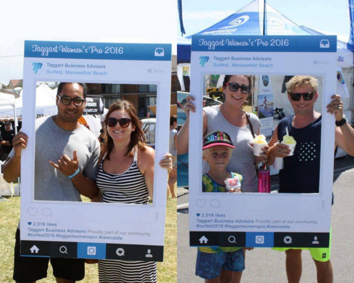 Personalized Facebook Frame Poster Board Prop for Birthdays - Etsy