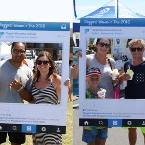 Personalized Facebook Frame Poster Board Prop for Birthdays, Weddings ...