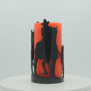 Team Roping Metal Candle Holder Luminary - Etsy