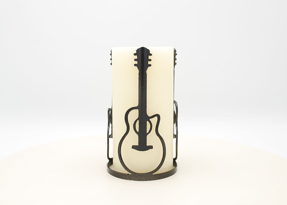 Guitar Decorative Metal Candle Holder - Etsy Canada