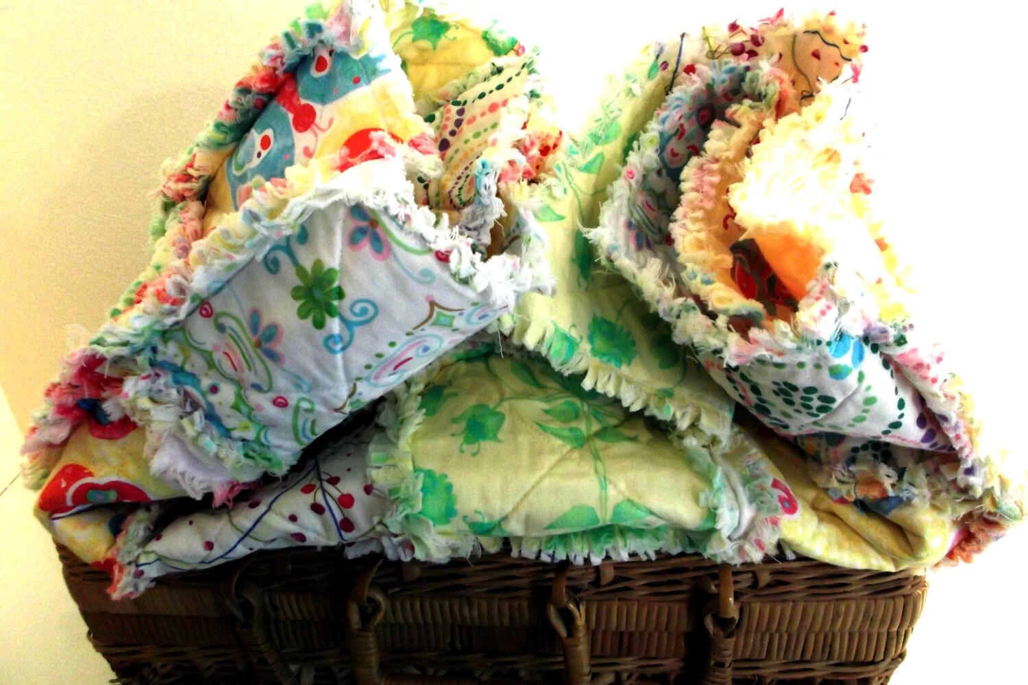Rag Quilt for Babies or Kids Carousel - Etsy