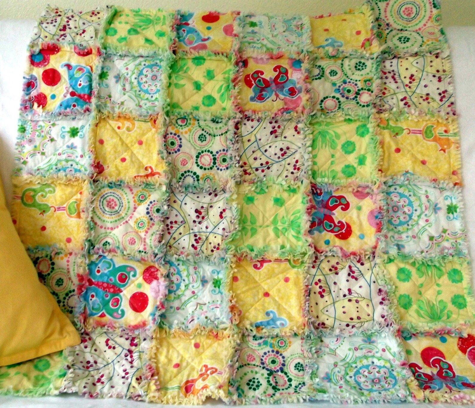 Rag Quilt for Babies or Kids Carousel - Etsy