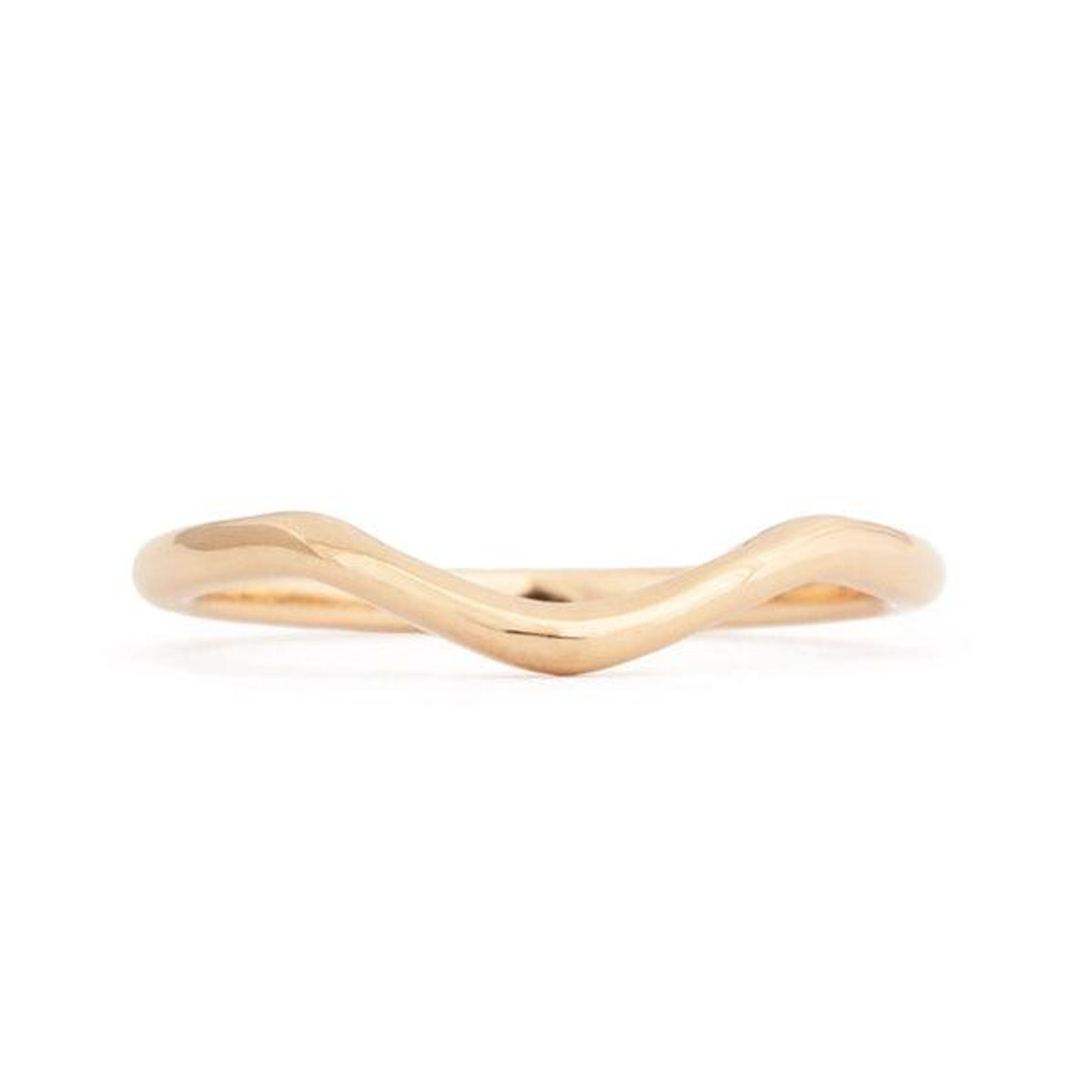The Fairmined Contour Ring (ready to Ship in Size 6.75 Polished Finish ...