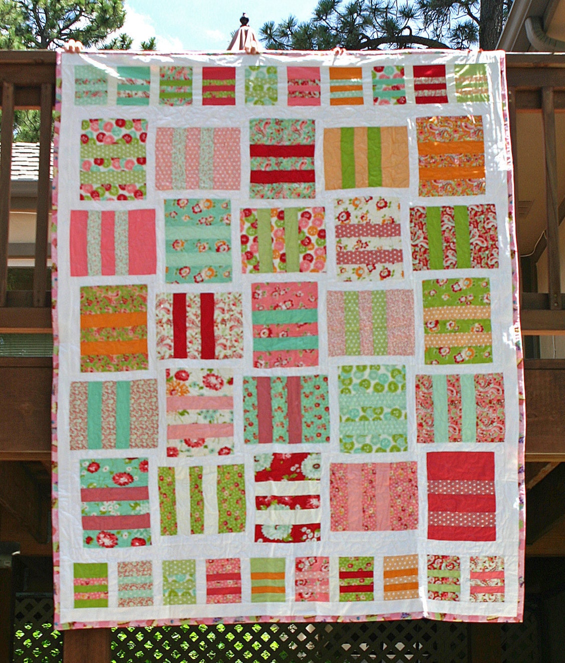 Scrumptious Three-layer Cake Quilt - Etsy