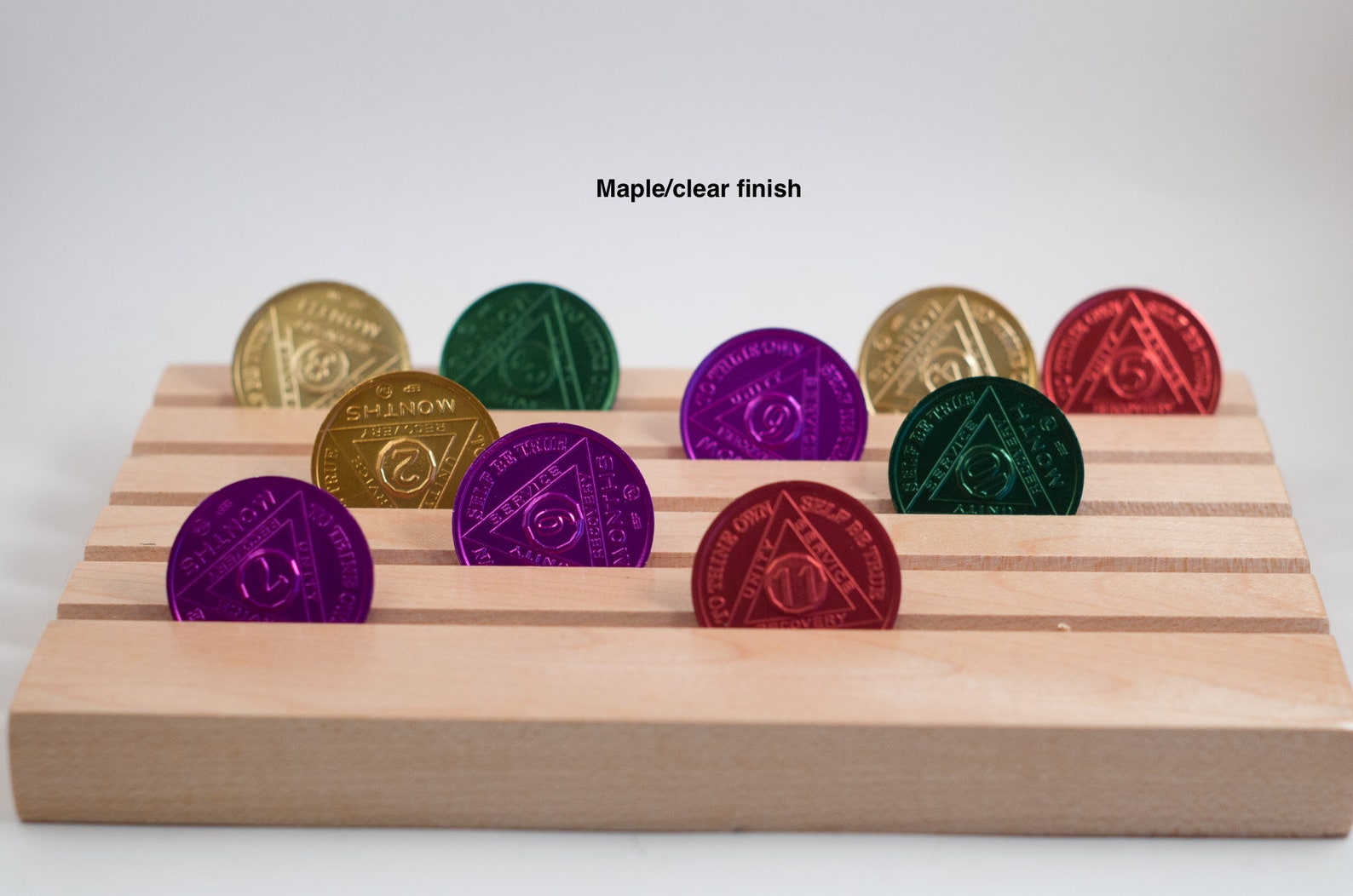 Recovery Token Display | Sobriety Coin Display - Etsy