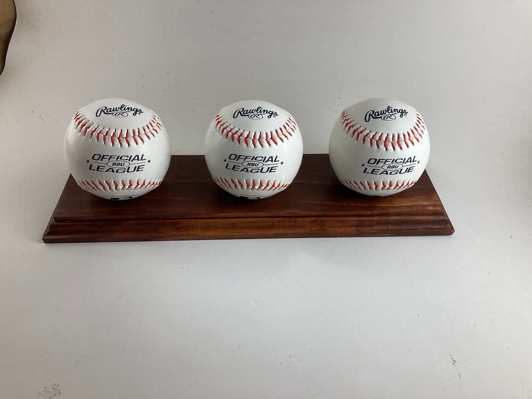 Baseball Display Stand - Baseball Display Rack - Sports Memento Display ...