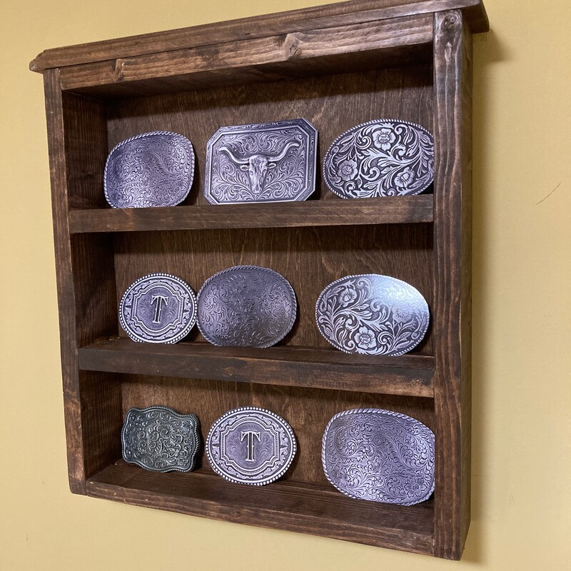 Rodeo Buckle Display - Etsy
