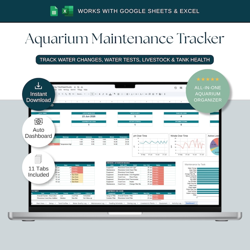 Digital Maintenance Planner - Etsy