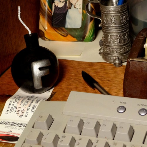 F Bomb Paper Weight - Etsy