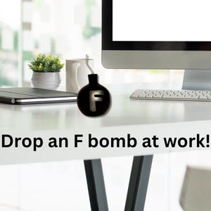 F Bomb Paper Weight - Etsy