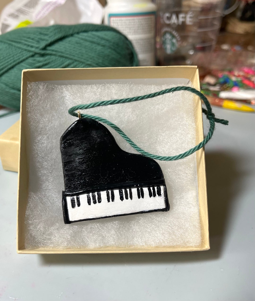 Handmade Piano Christmas Ornament // Holiday Decor// Gift Ideas ...