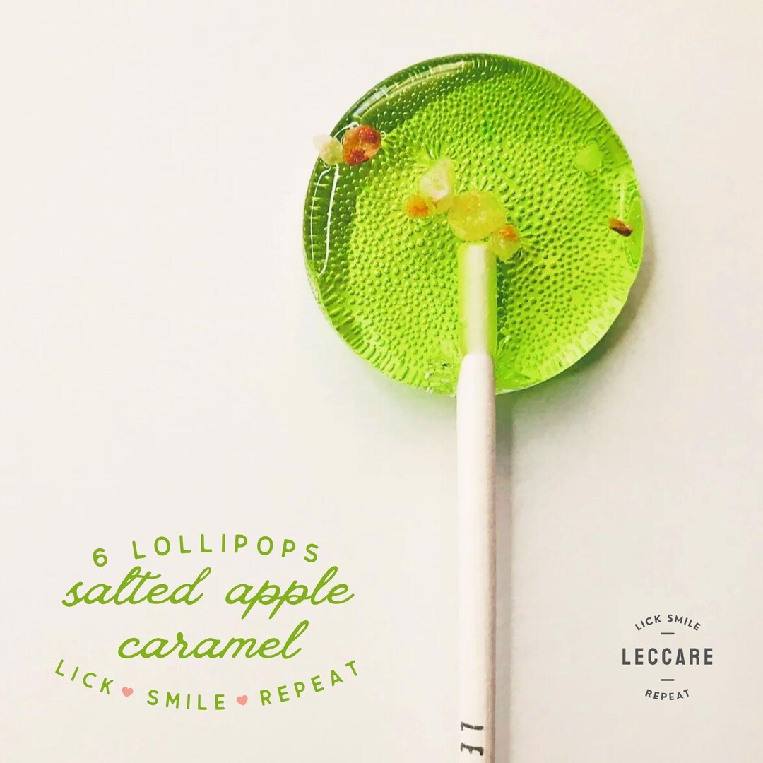 Caramel Lollipops for Fall Wedding Idea | Salted Apple Caramel ...