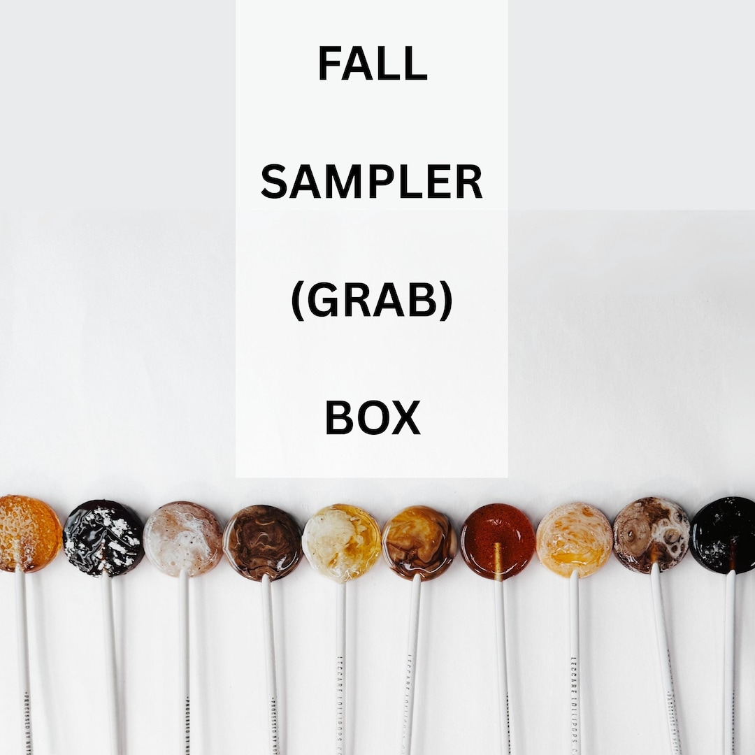 Fall Lollipops Sample Box: Wedding Favors for Guests, - Etsy