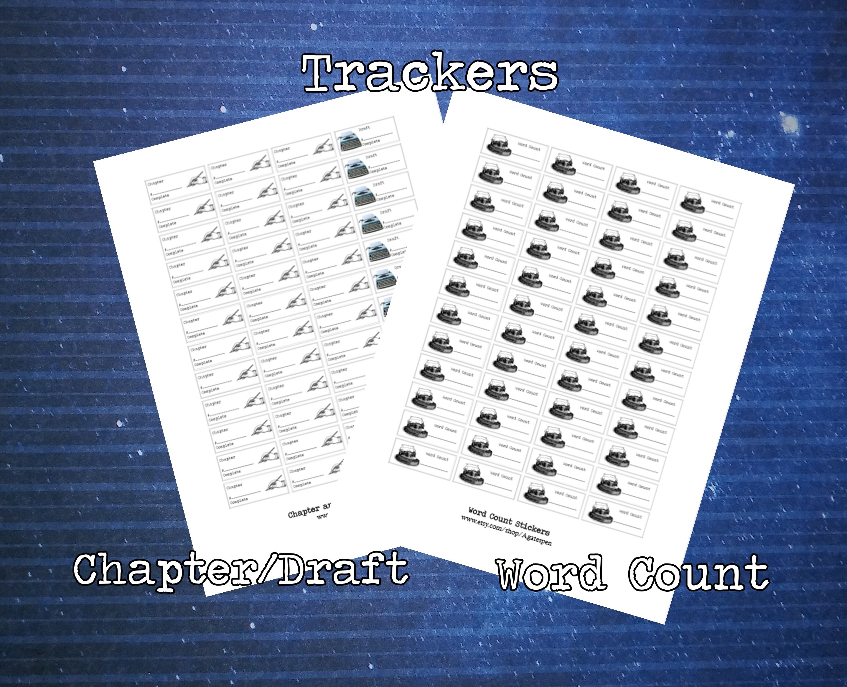 Buy Writing Trackers Chapter/draft/word Count Online in India - Etsy