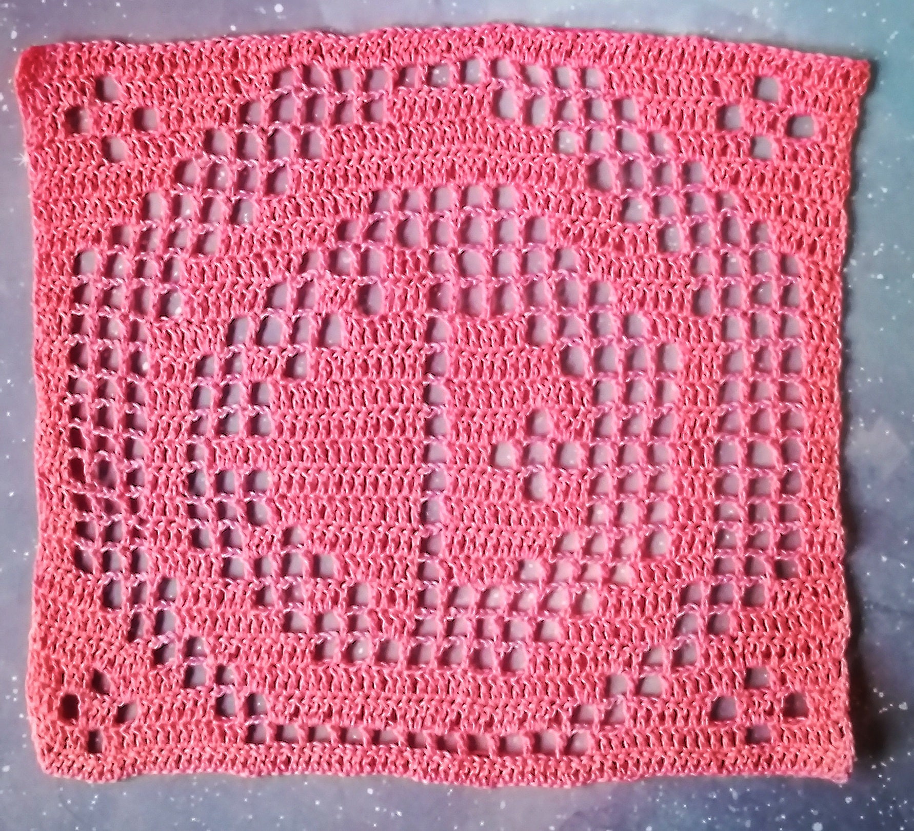 Spring Equinox Filet Crochet Chart - Etsy