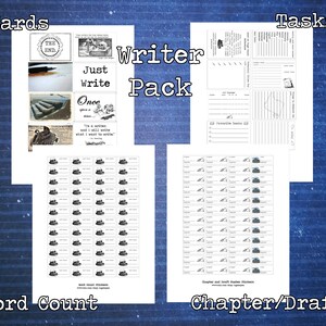 Writer Printable Pack - Etsy