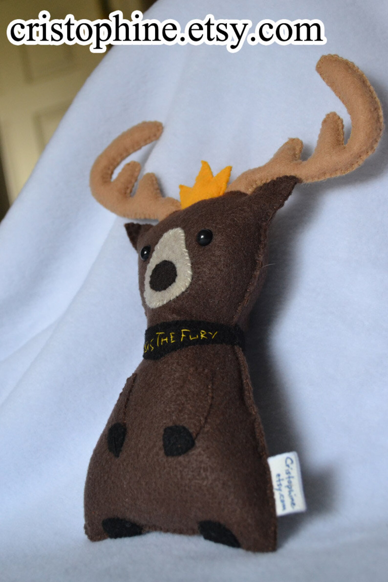 Game of Thrones Wall Hanging House Baratheon Crowned Stag Sigil - Etsy