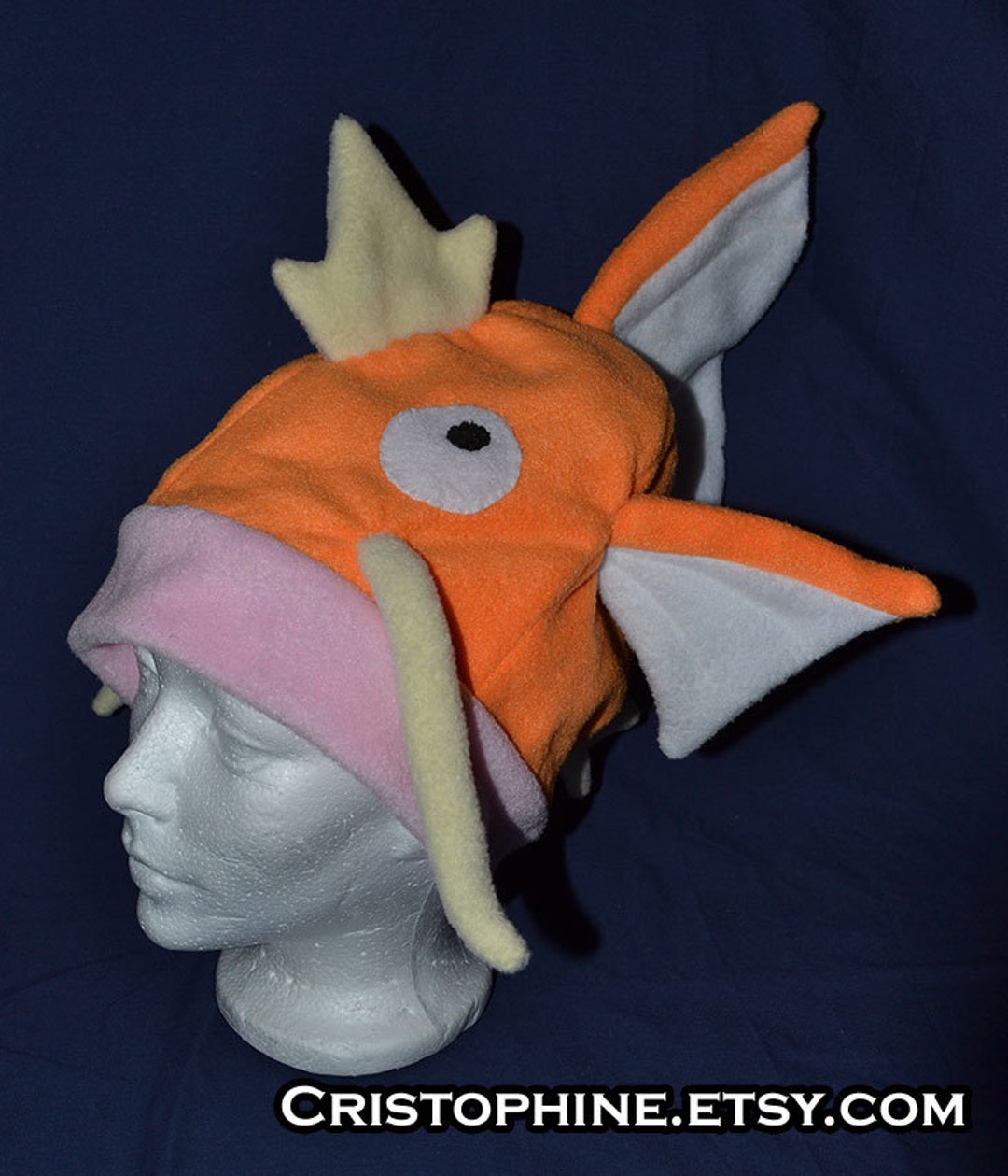 Magikarp "face-eater" Style Pokemon Inspired Fleece Hat - Etsy