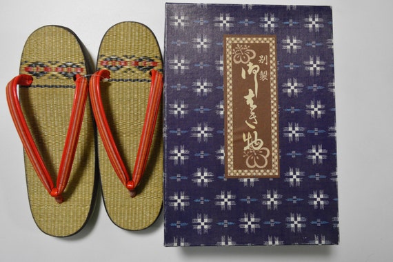 vintage japanese zori geta - Gem