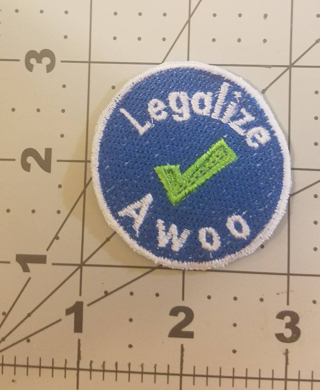 Furry: "legalize Awoo" Patch - Etsy
