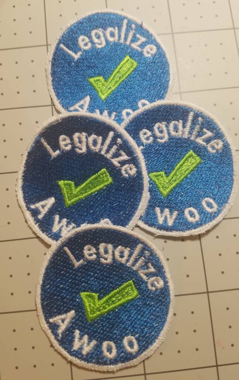 Furry: legalize Awoo Patch - Etsy