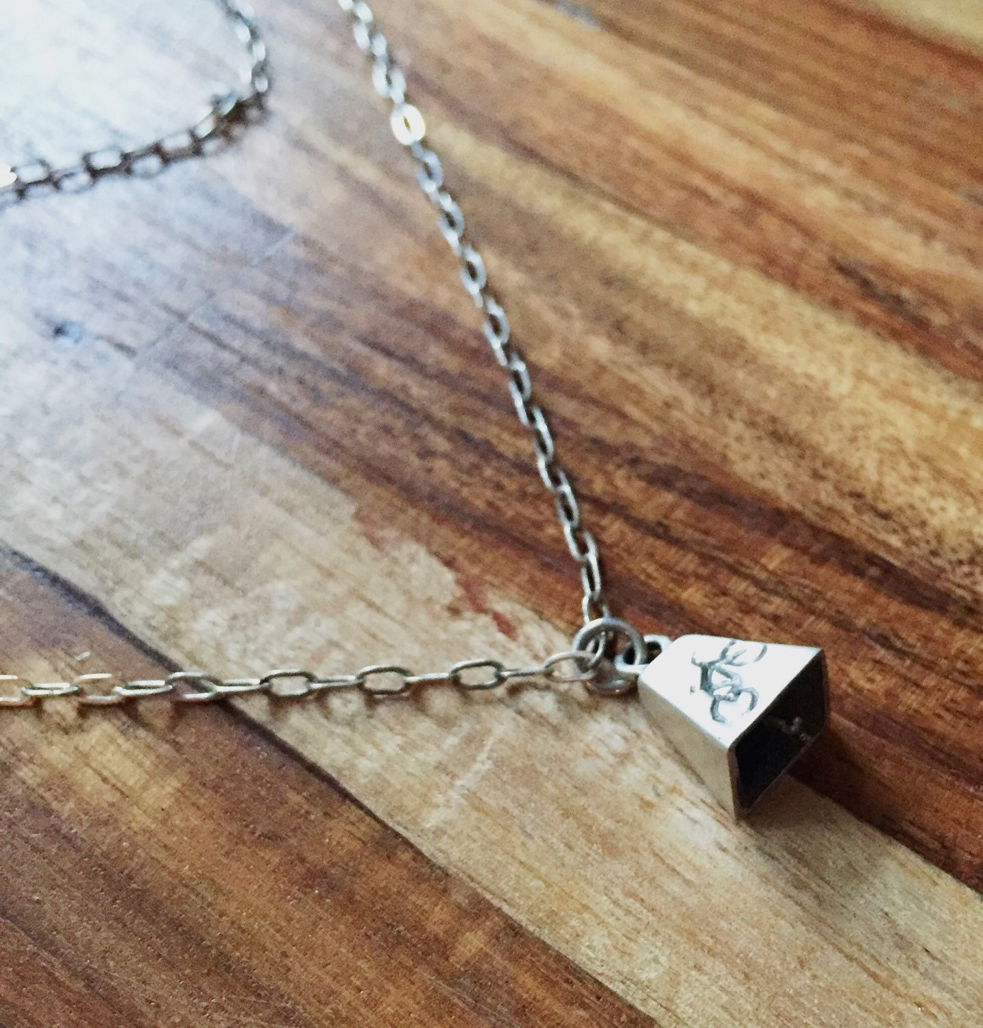 Cowbell Bike Pendant in Silver | Etsy