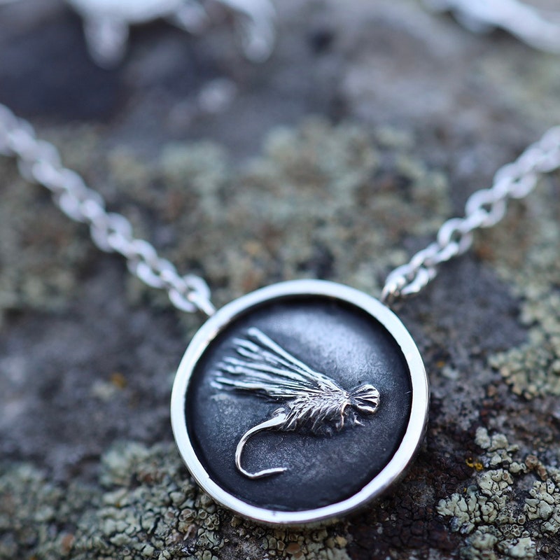 Fly Fishing Necklace - Etsy