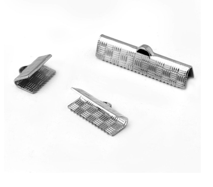 100pcs 8-25mm Stainless Steel Clip Charms Pendant Jewelry | Etsy