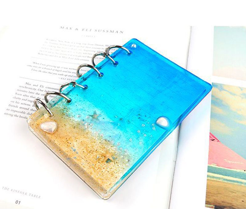Crystal Notebook silicone molde DIY Notebook silicona molde - Etsy España