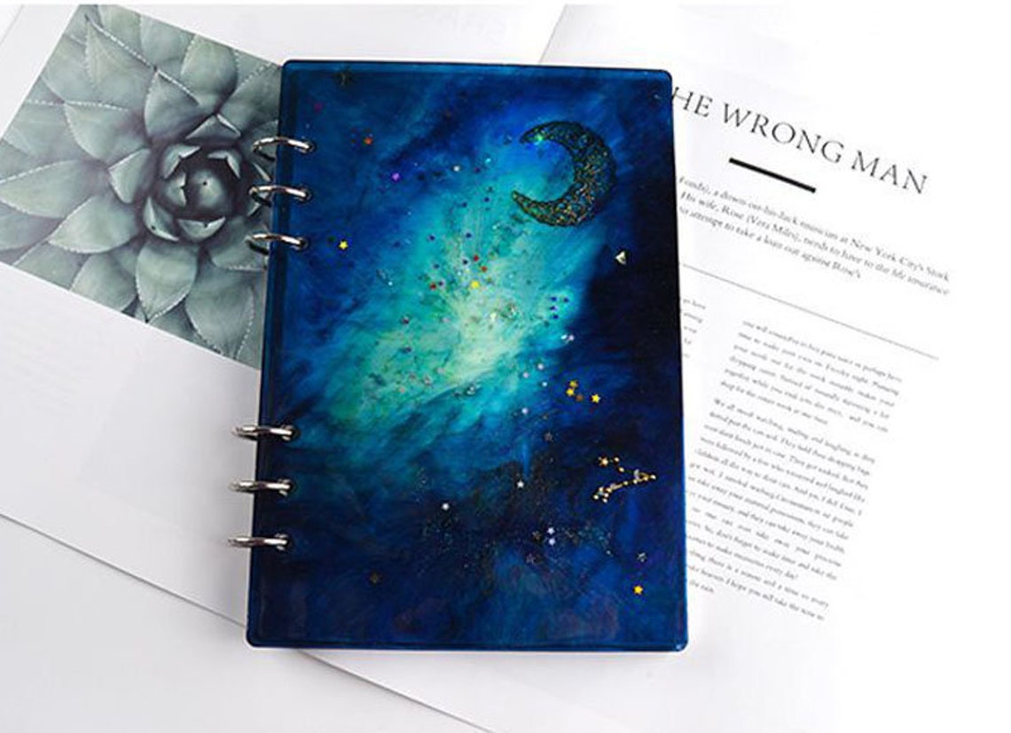 Crystal Notebook silicone molde DIY Notebook silicona molde - Etsy España