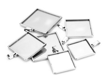 Square Bezel Setting - Etsy